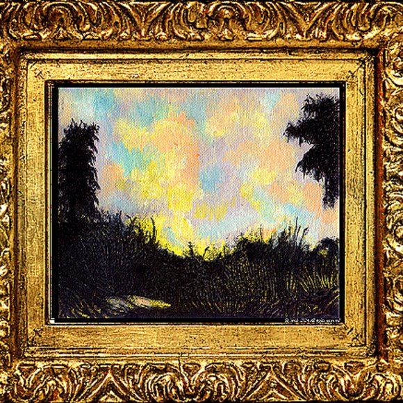 Gersh Art | Art | Late Afternoon At The Edge Of The Forest | Poshmark